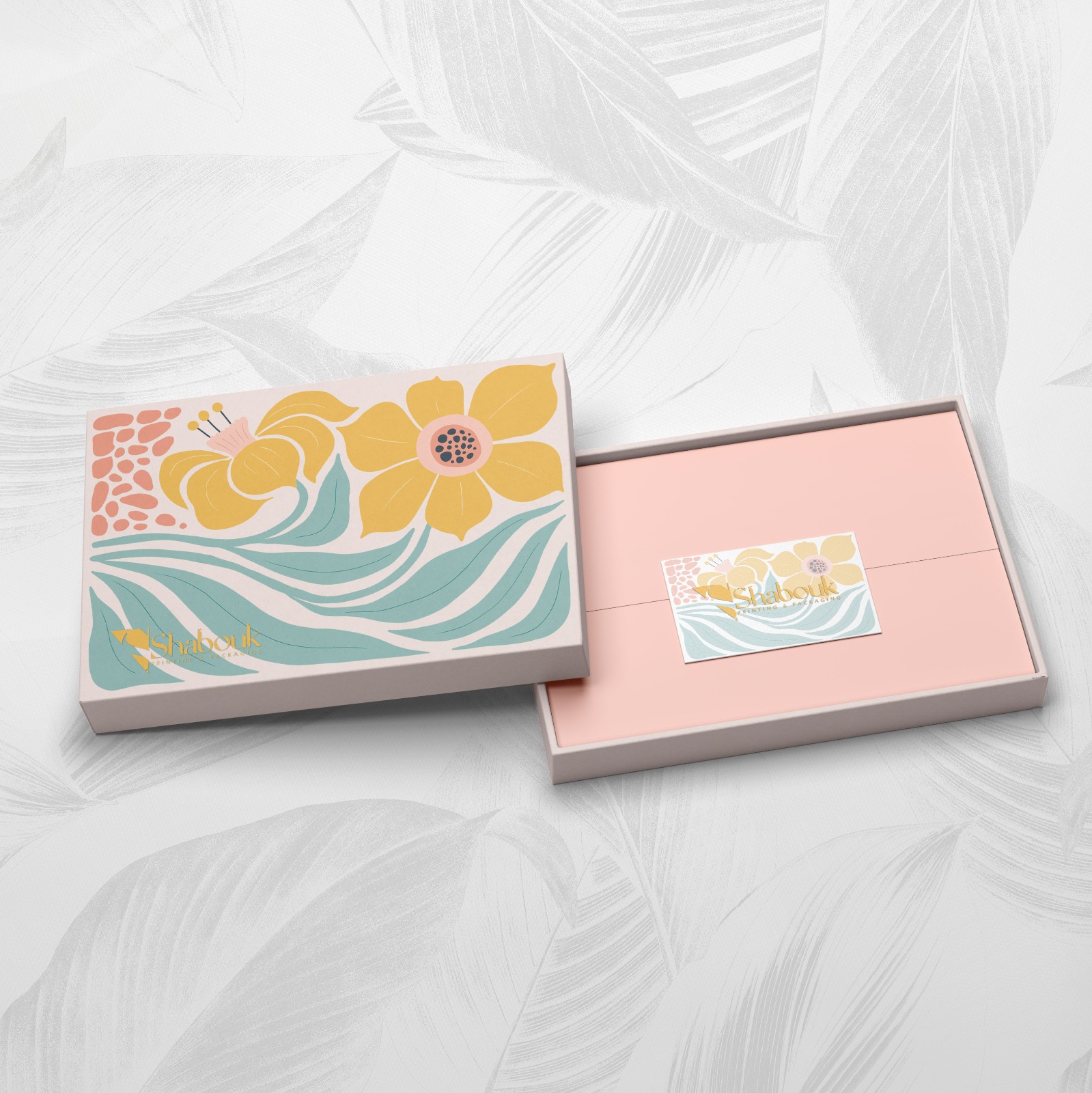 Spring Bloom Rigid Boxes & Paper Bags – Packaging Of The World