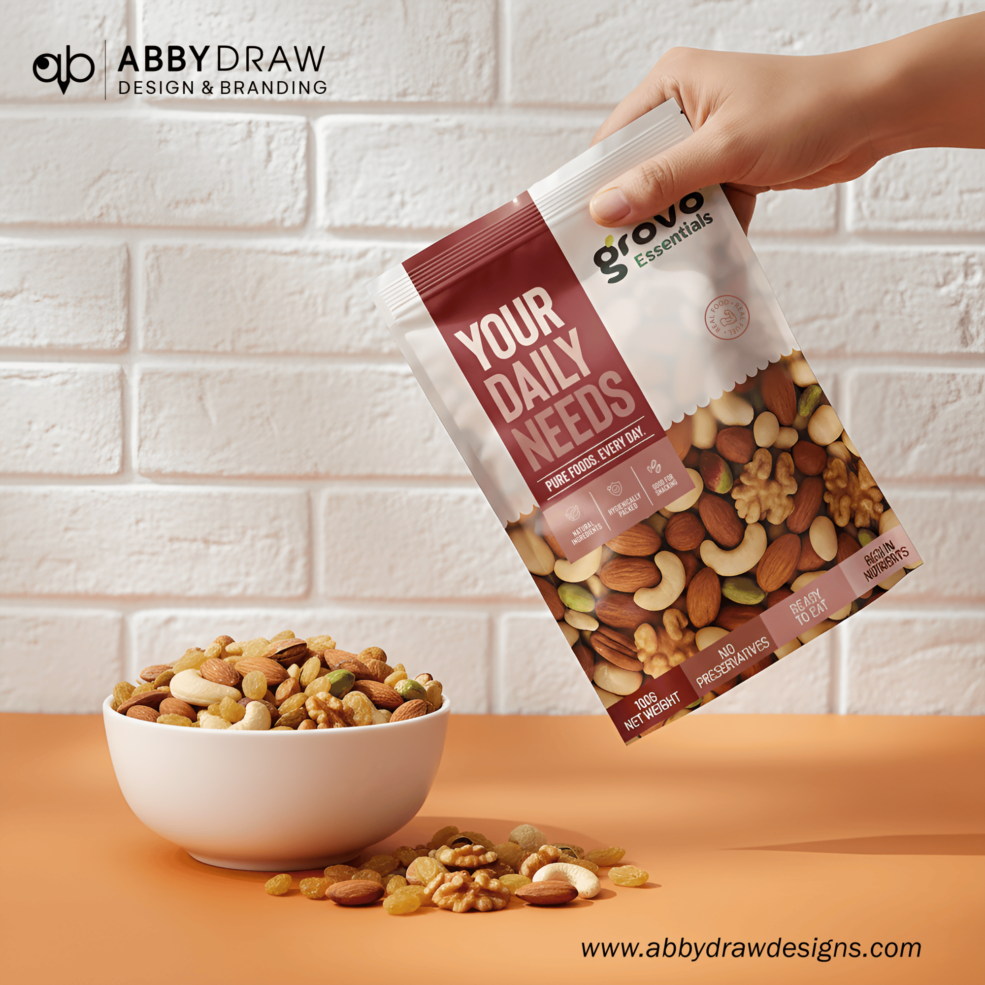 Grovo – Luxury Dry Food Packaging Design – Packaging Of The World