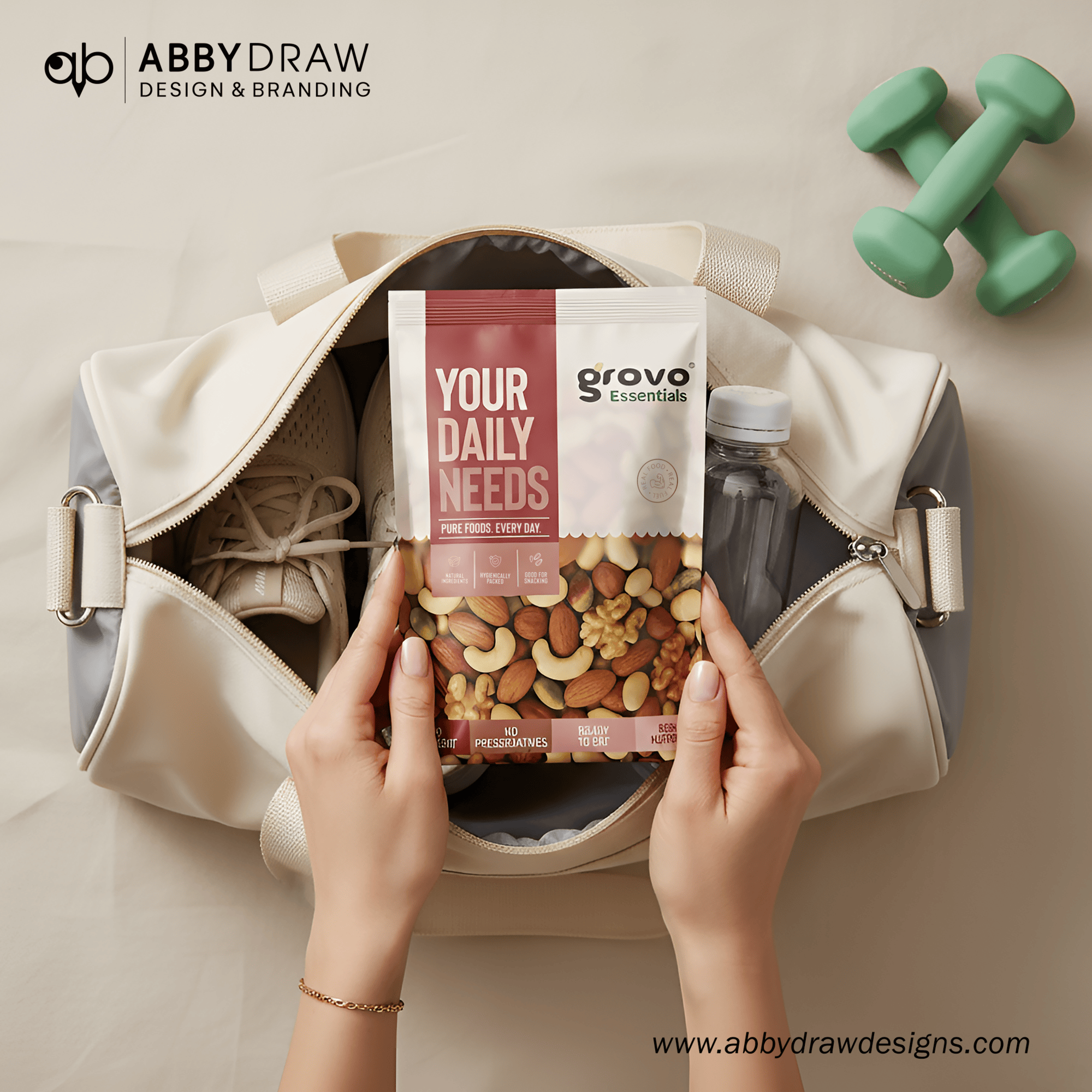 Grovo – Luxury Dry Food Packaging Design – Packaging Of The World