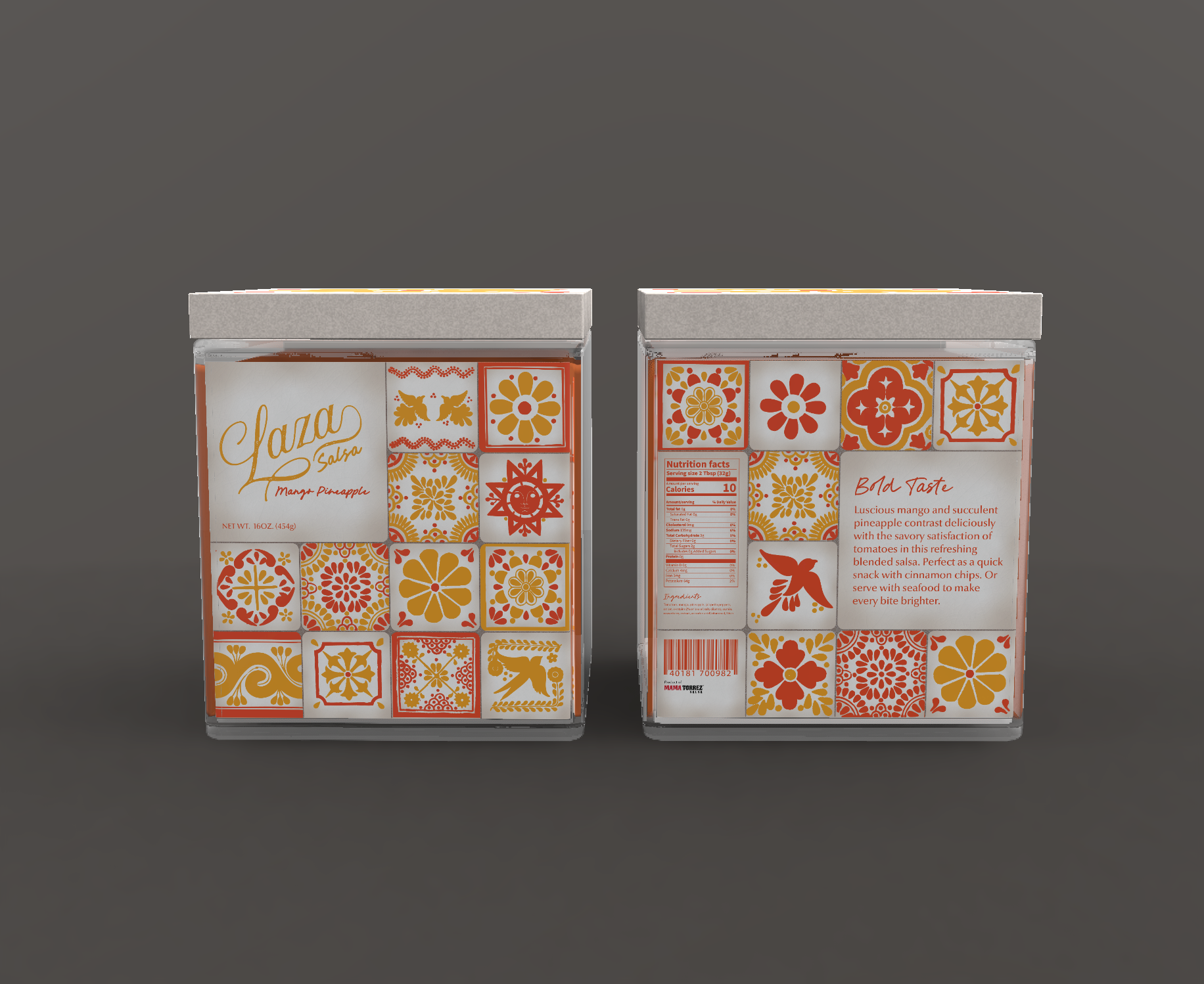 Laza Salsa: Mama Torrez Salsa Rebrand – Packaging Of The World
