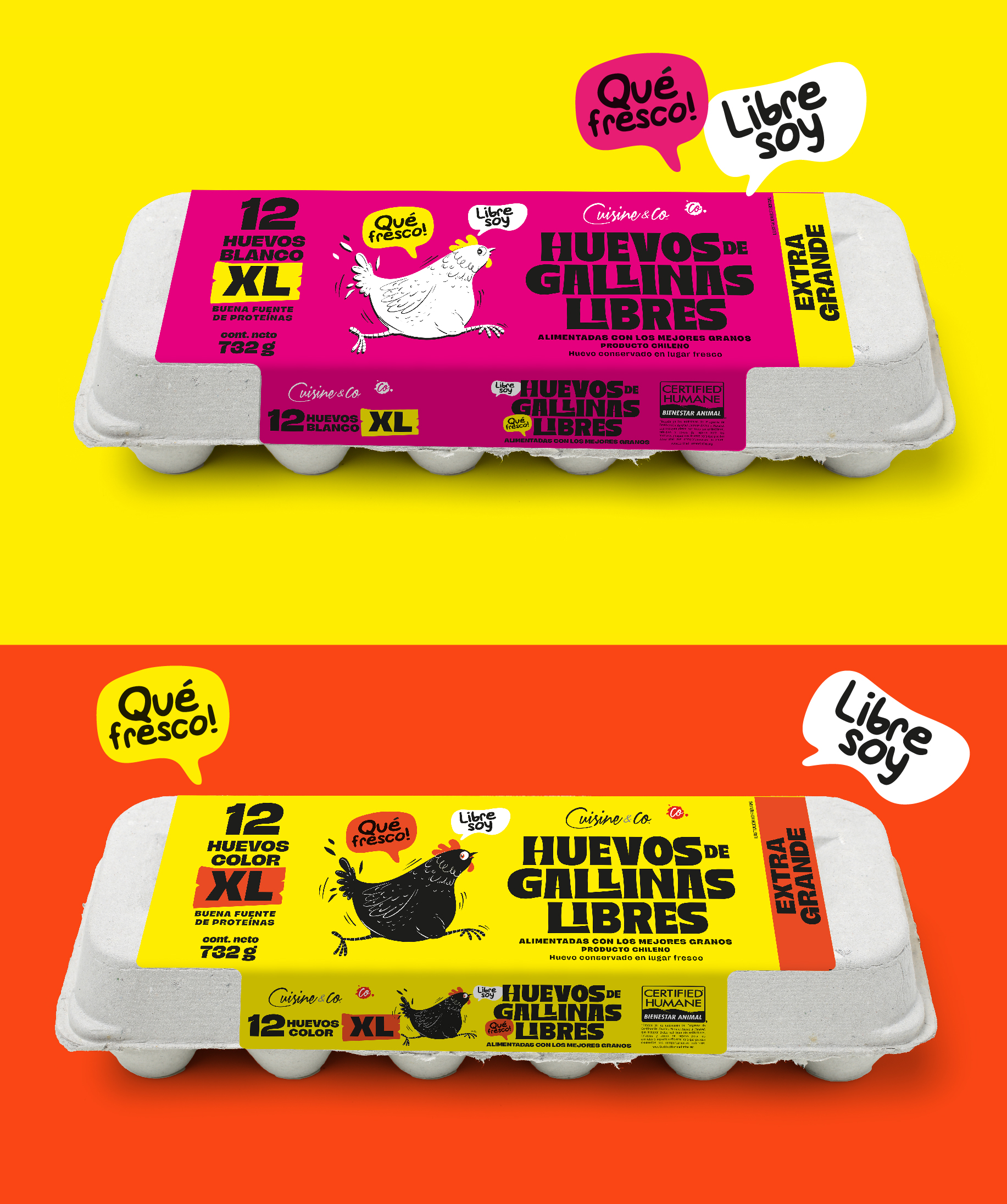 Huevos De Gallina Libre / Cuisine&Co – Packaging Of The World