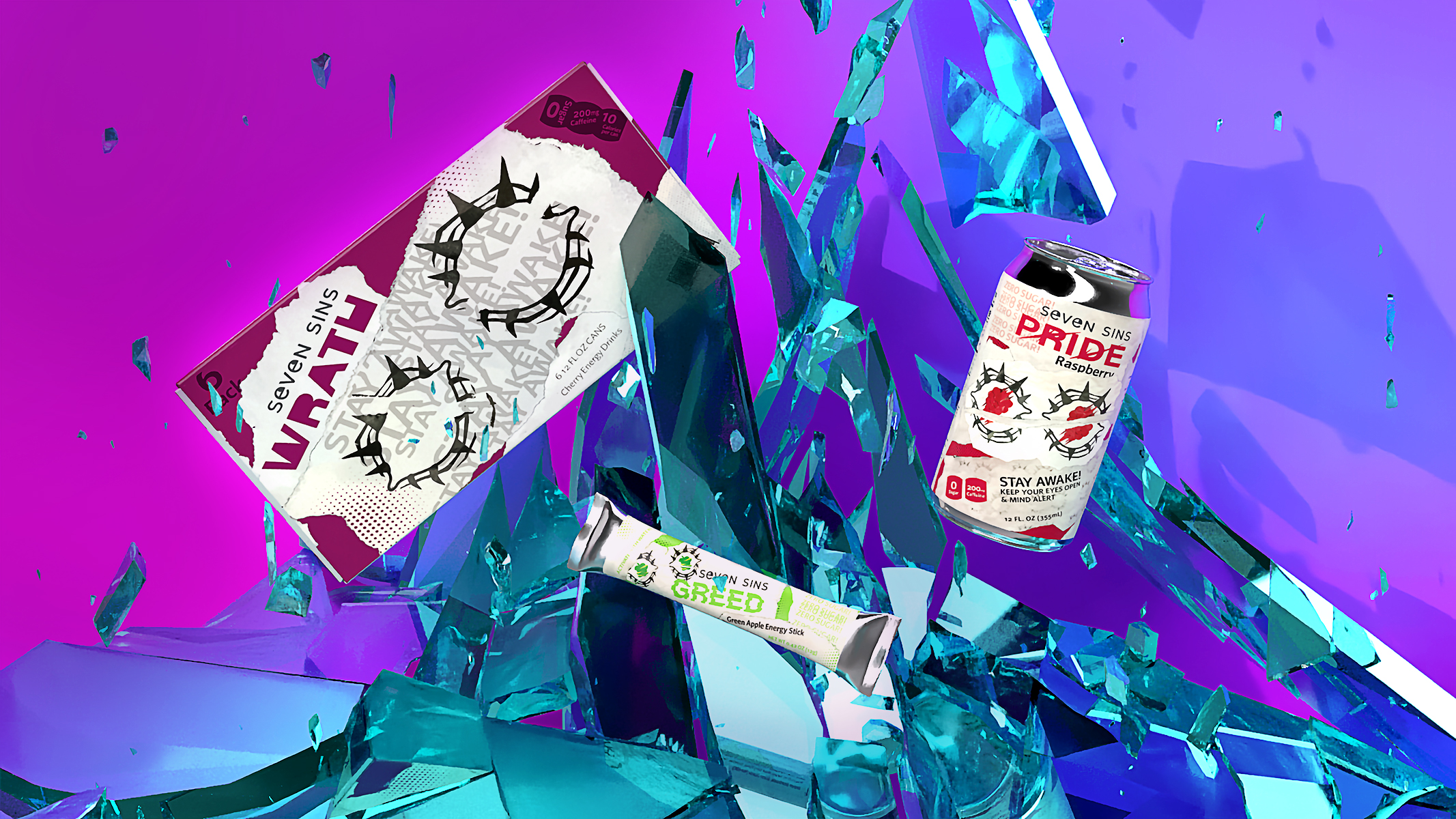 Seven Sins Energy Drinks – Packaging Of The World