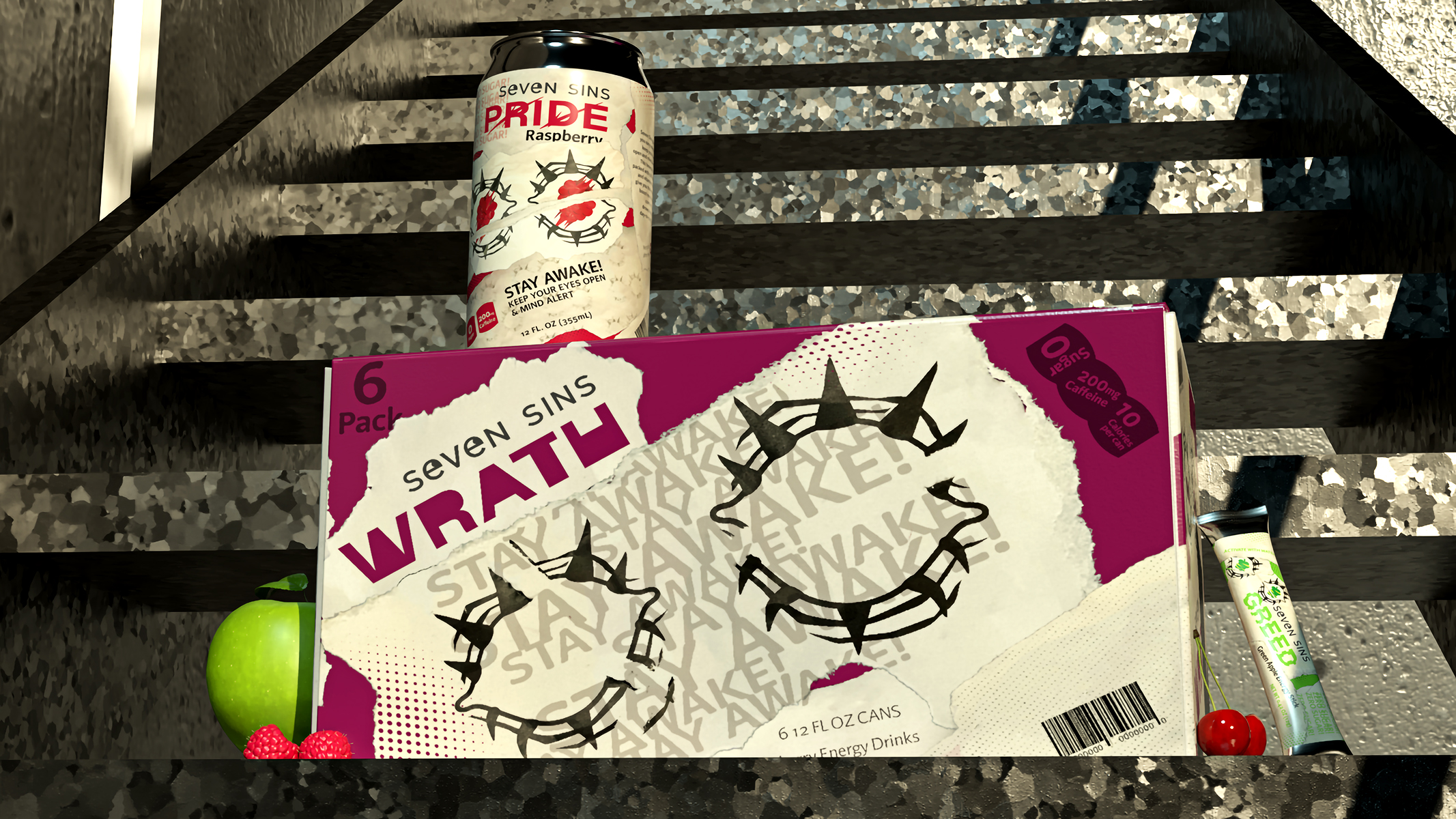 Seven Sins Energy Drinks – Packaging Of The World