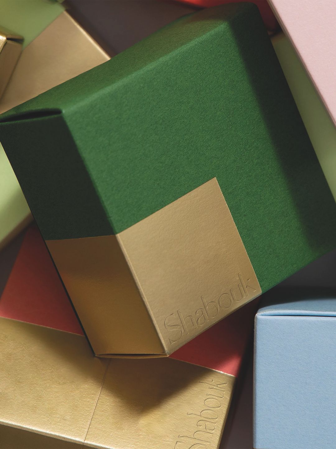 Gilded Corner Rigid Box Collection for Shabouk – Packaging Of The World