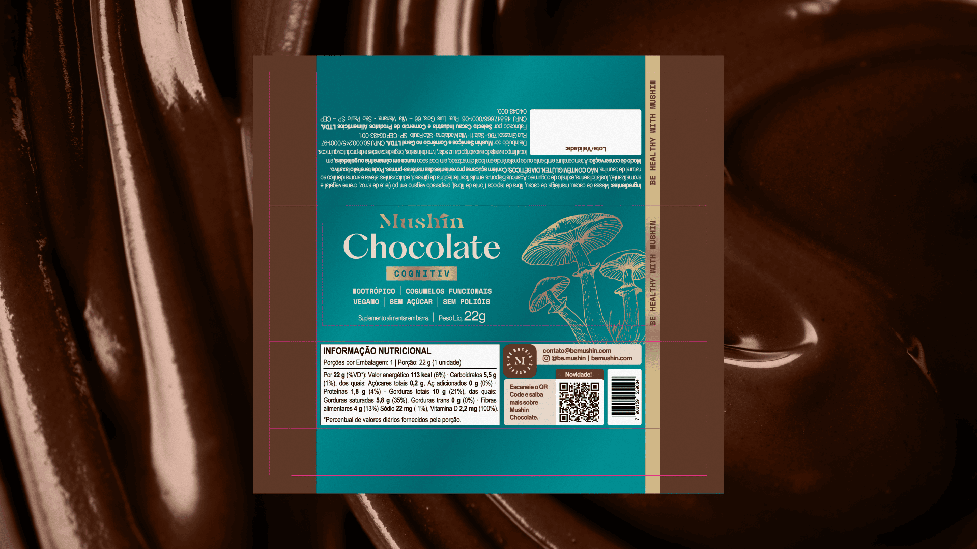 Mushin Chocolate – Packaging Of The World