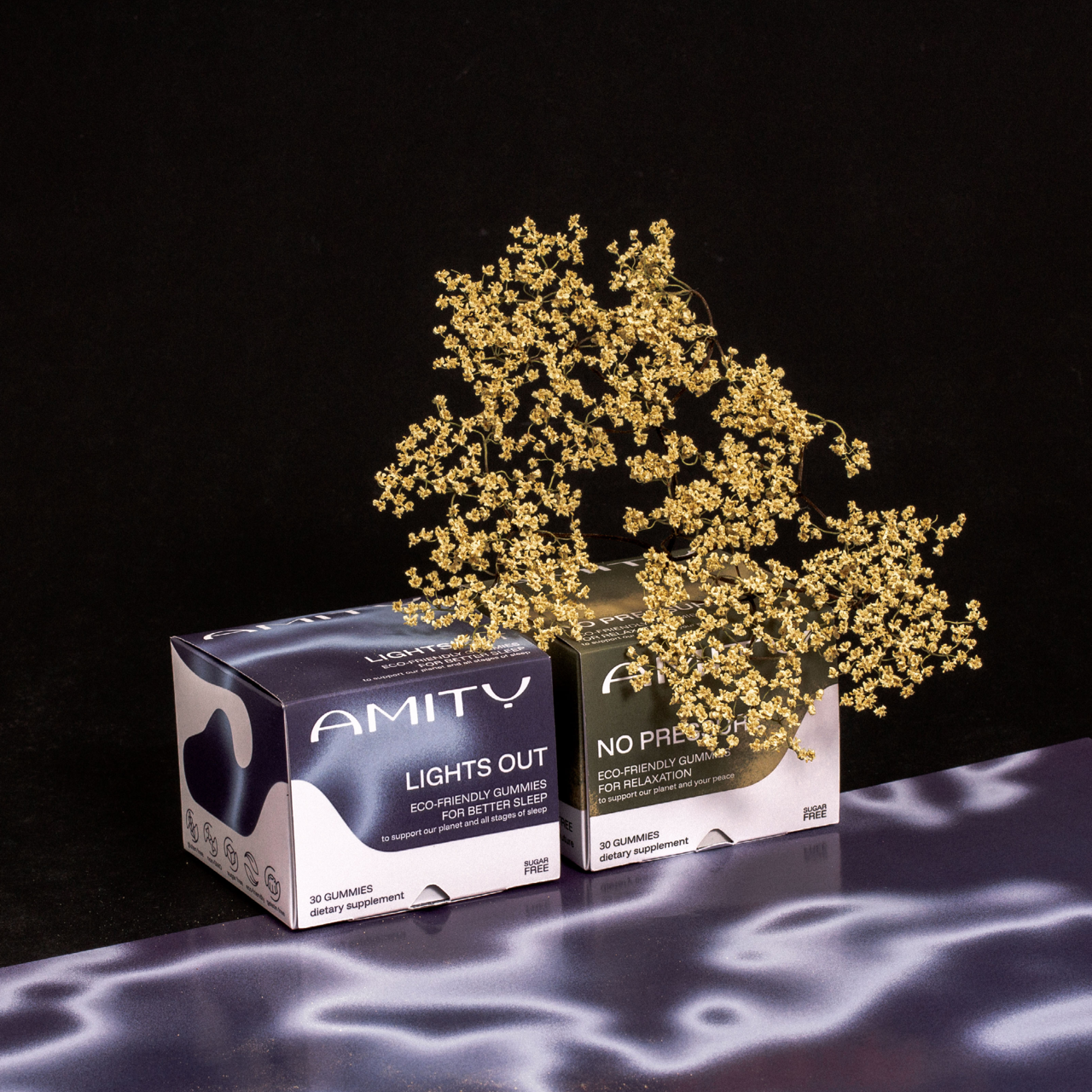Amity – Vegan Sleep & Calm Gummies – Packaging Of The World