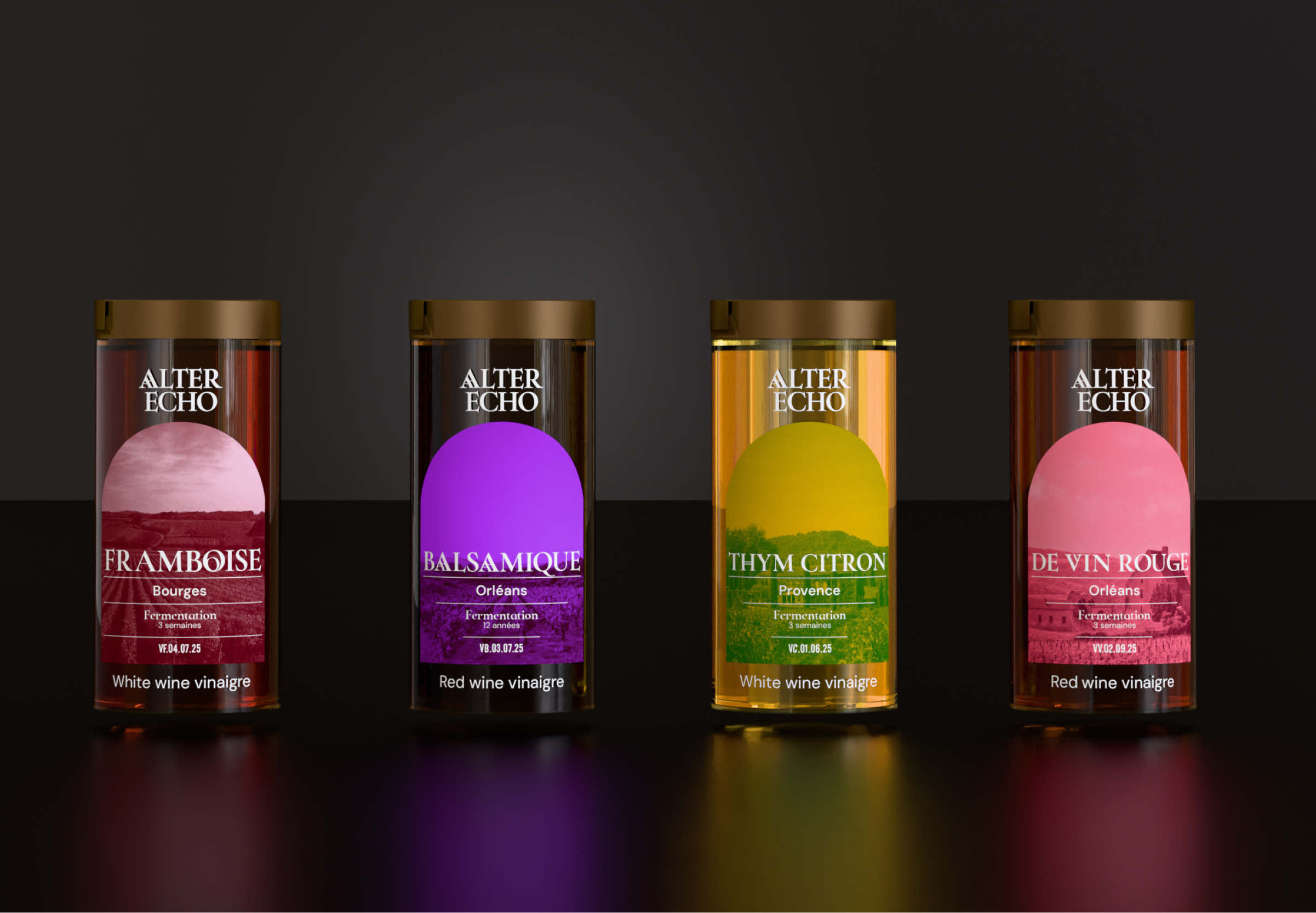 Alter Echo / Olive oil and vinegar packaging – Packaging Of The World