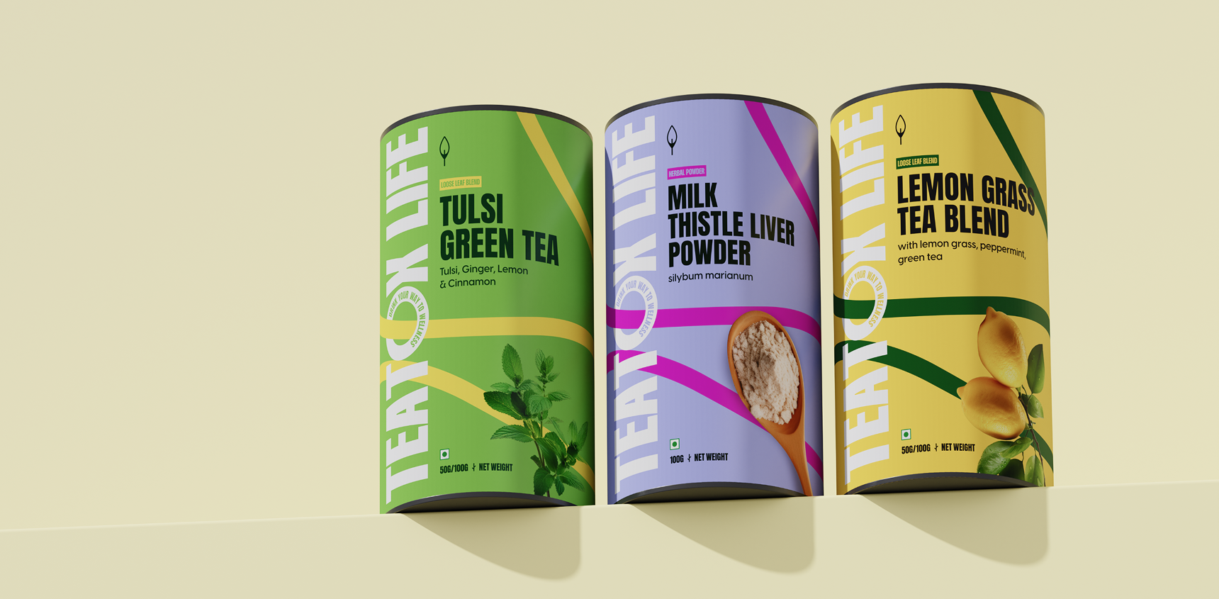 TeaTox Life – 3D Product & Packaging Visualization – Packaging Of The World