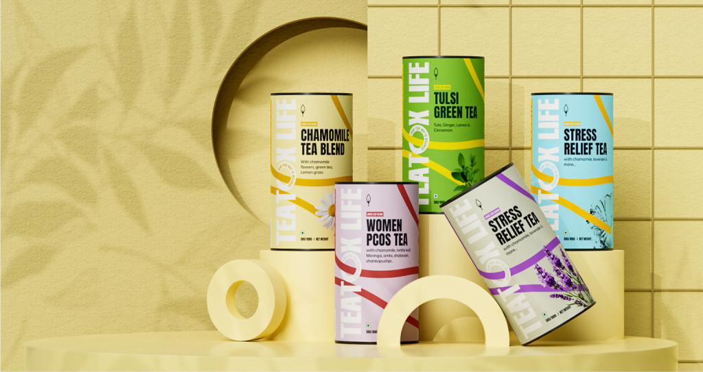 TeaTox Life – 3D Product & Packaging Visualization – Packaging Of The World
