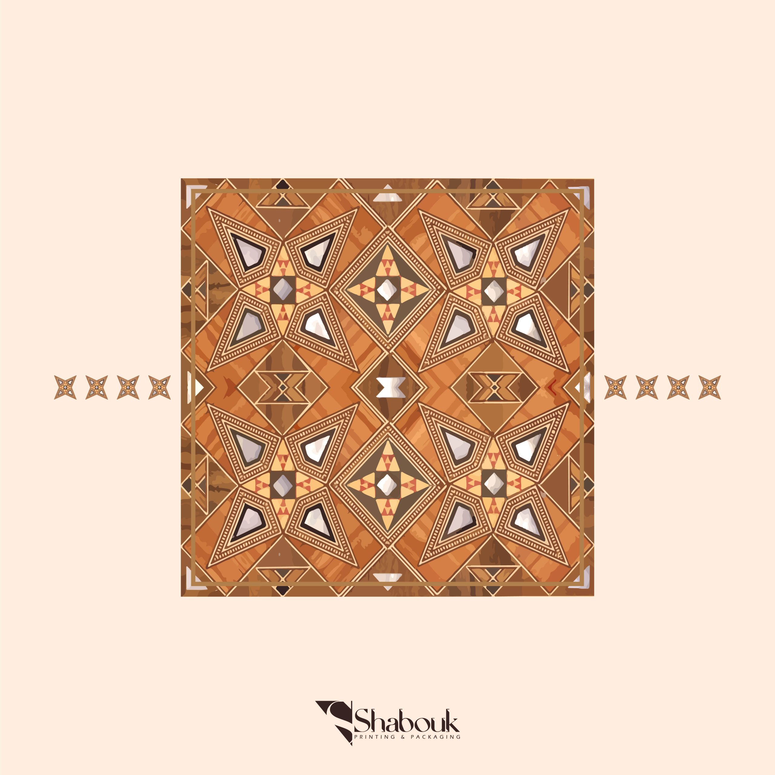 Shabouk Desert Mosaic — Luxury Packaging Artwork System – Packaging Of ...