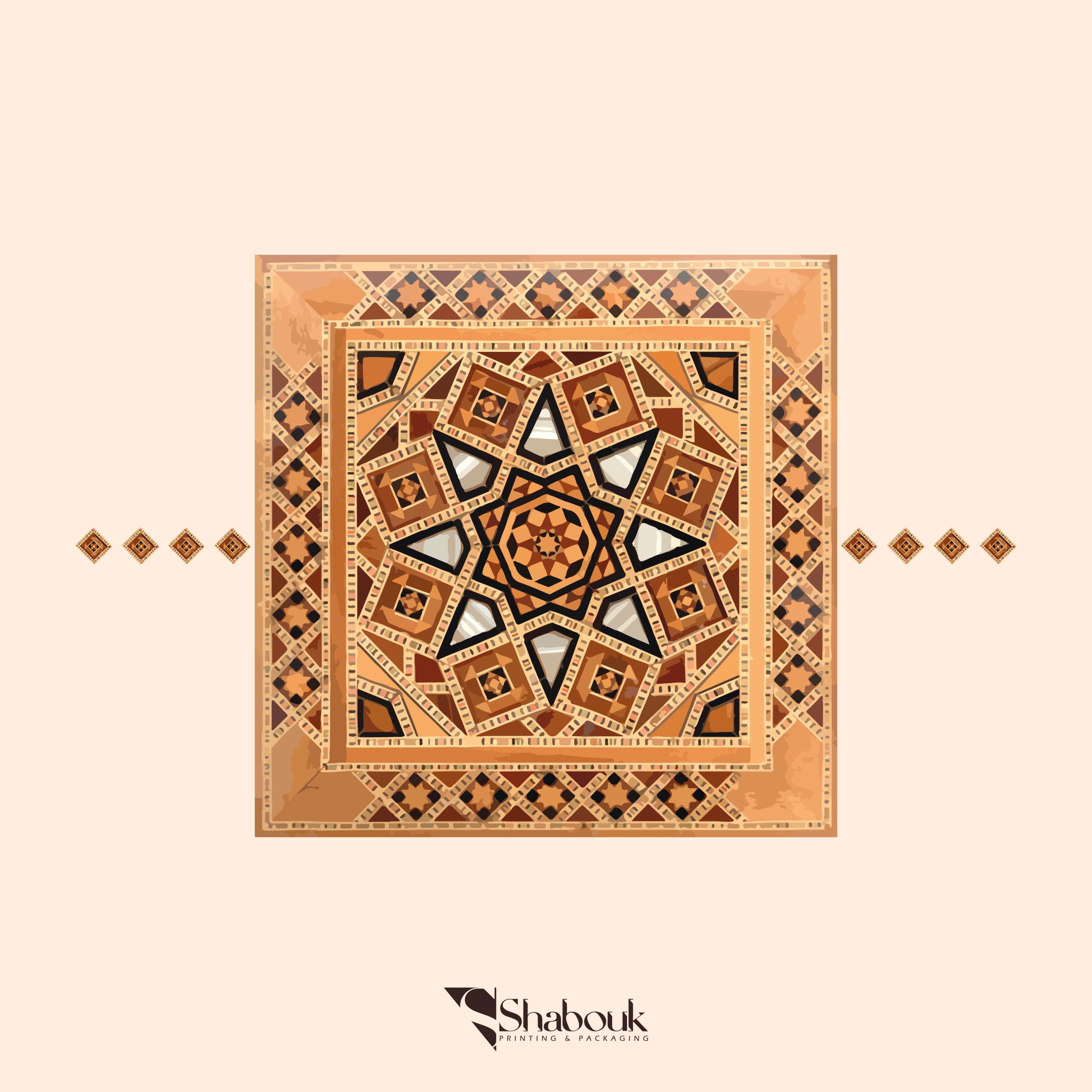 Shabouk Desert Mosaic — Luxury Packaging Artwork System – Packaging Of ...