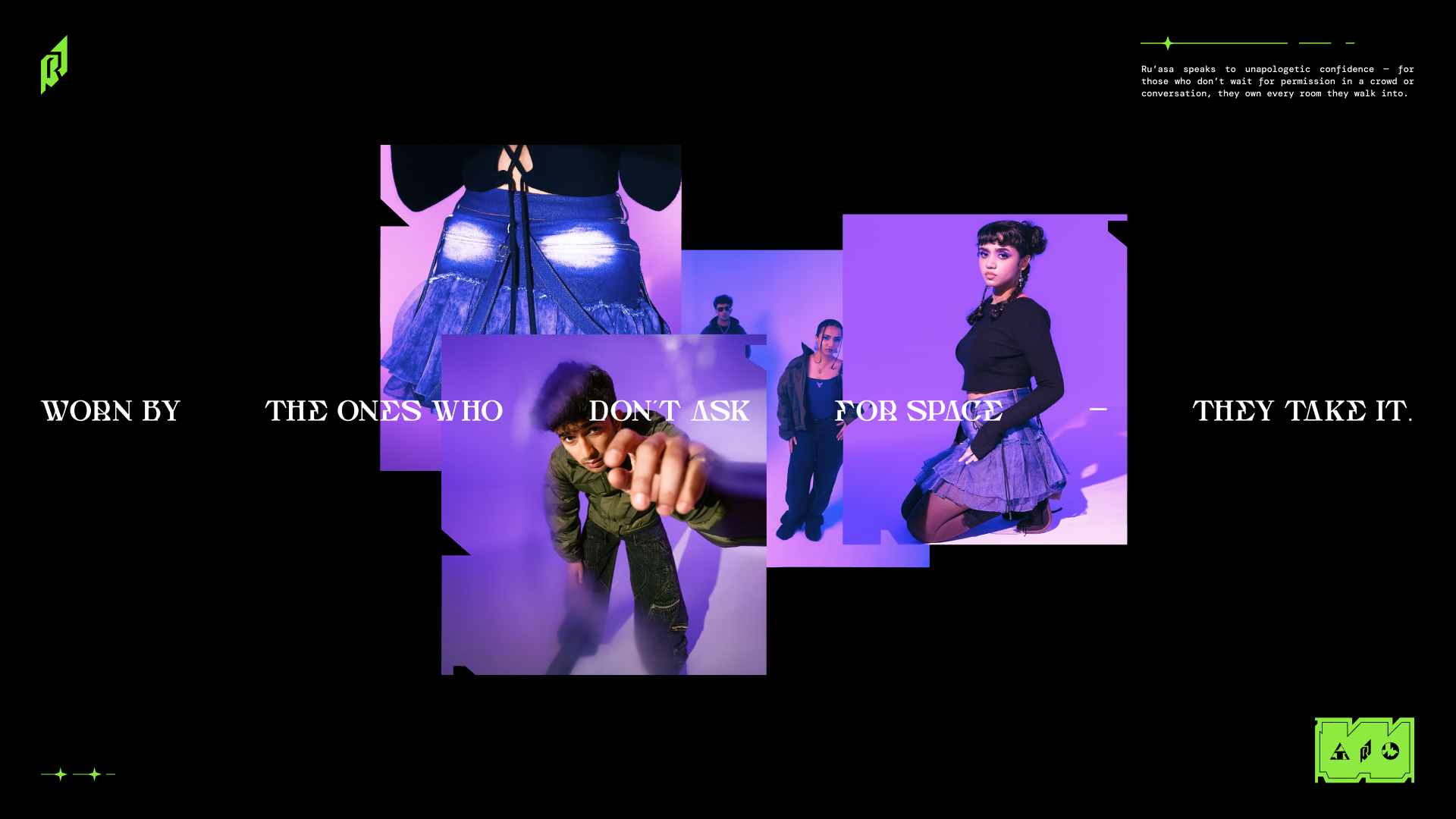 Ru’asā — A Techno-Gothic Fashion Identity & Packaging – Packaging Of ...