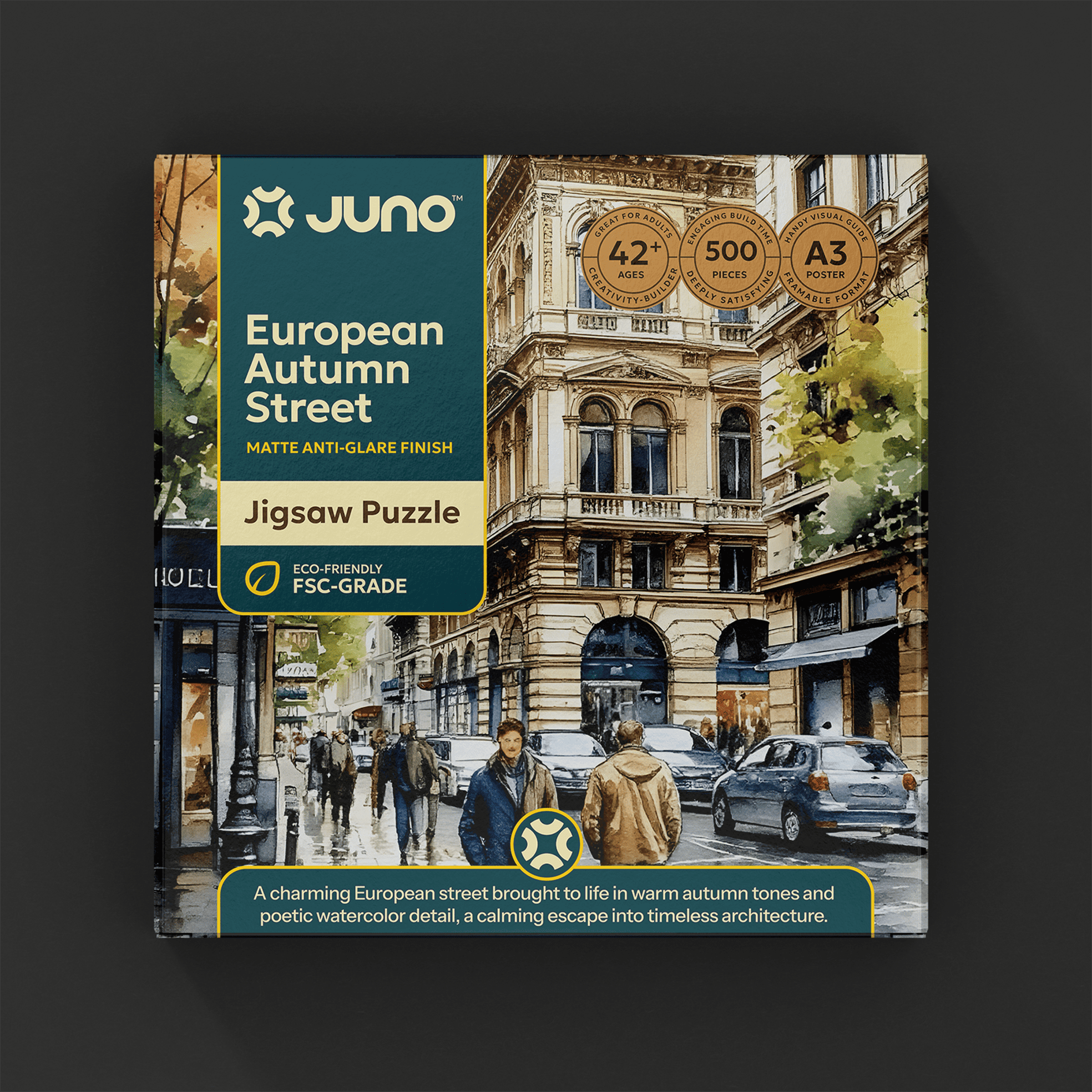 JUNO Puzzle – Packaging Of The World