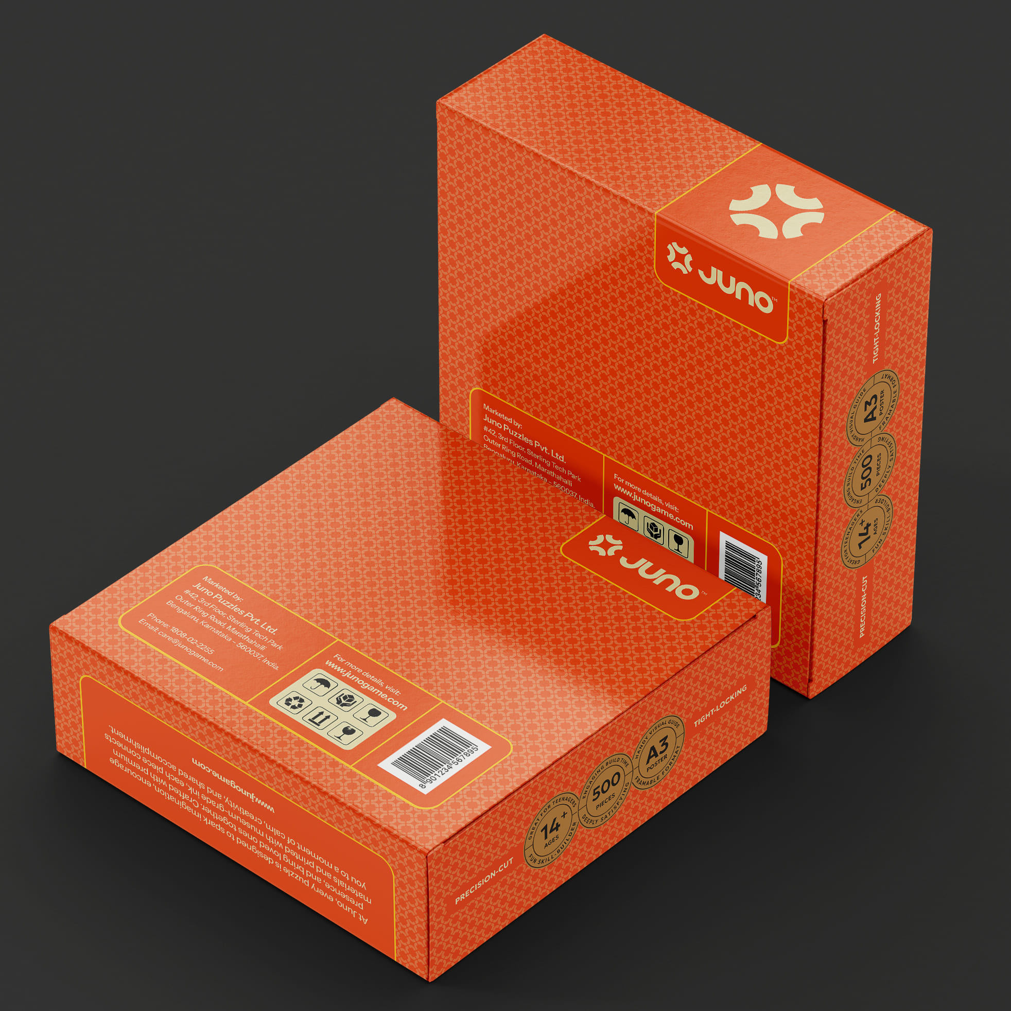JUNO Puzzle – Packaging Of The World