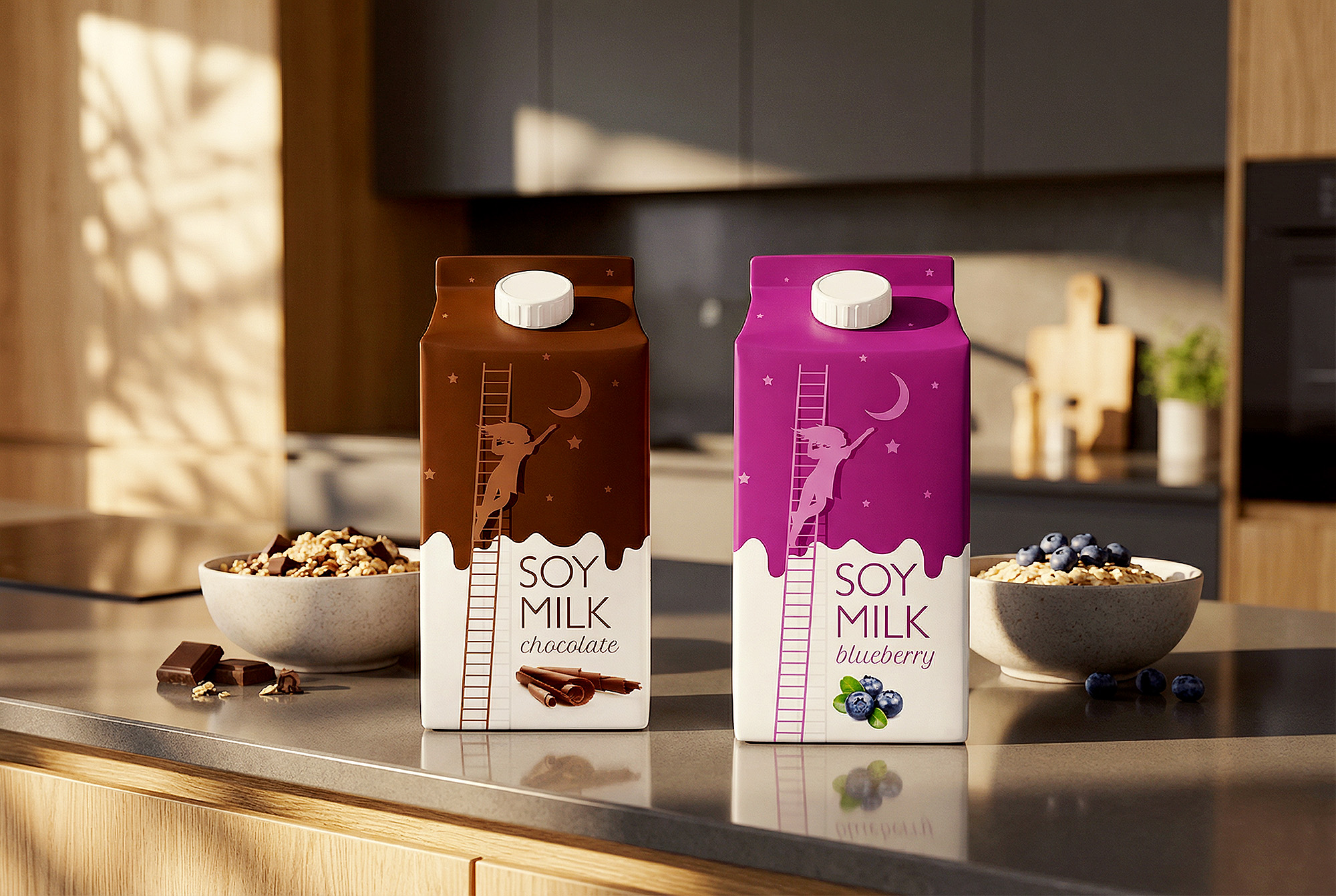 Soy Milk Variants – Packaging Of The World