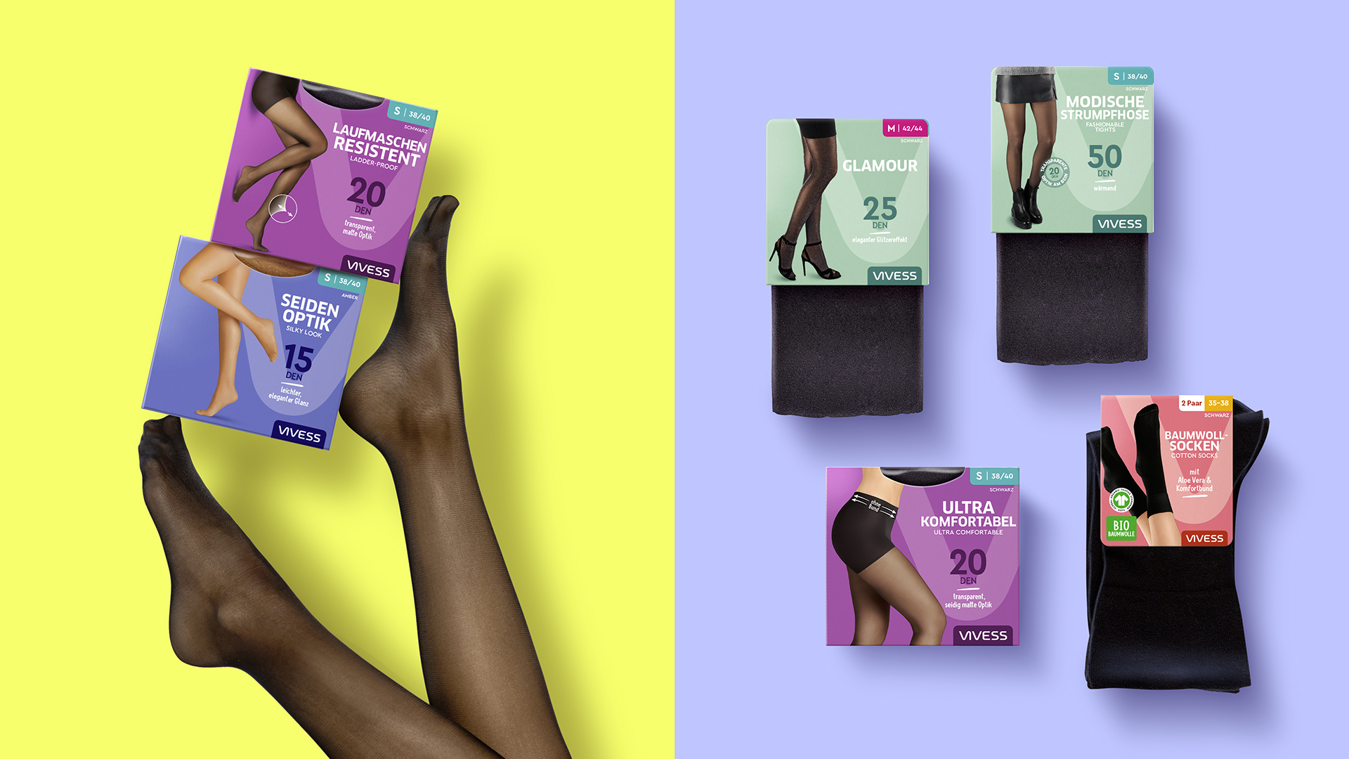 VIVESS Textile Range – Packaging Of The World