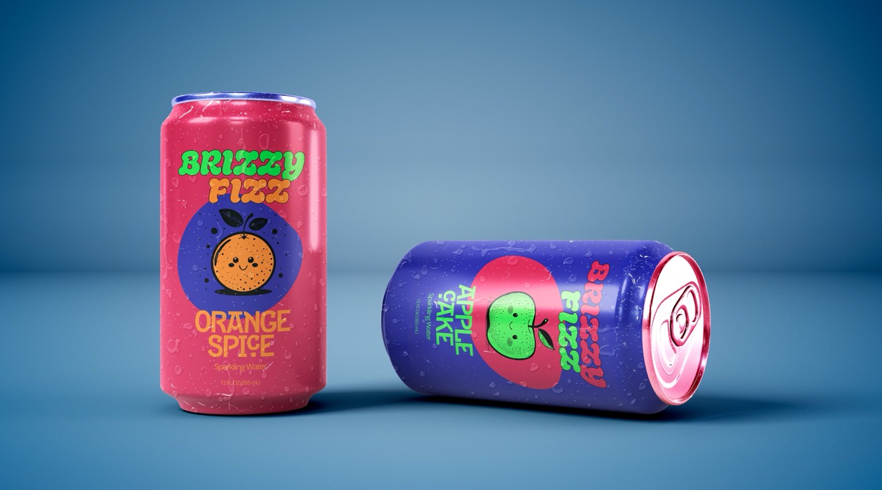 Brizzy Fizz Sparkling Water – Packaging Of The World