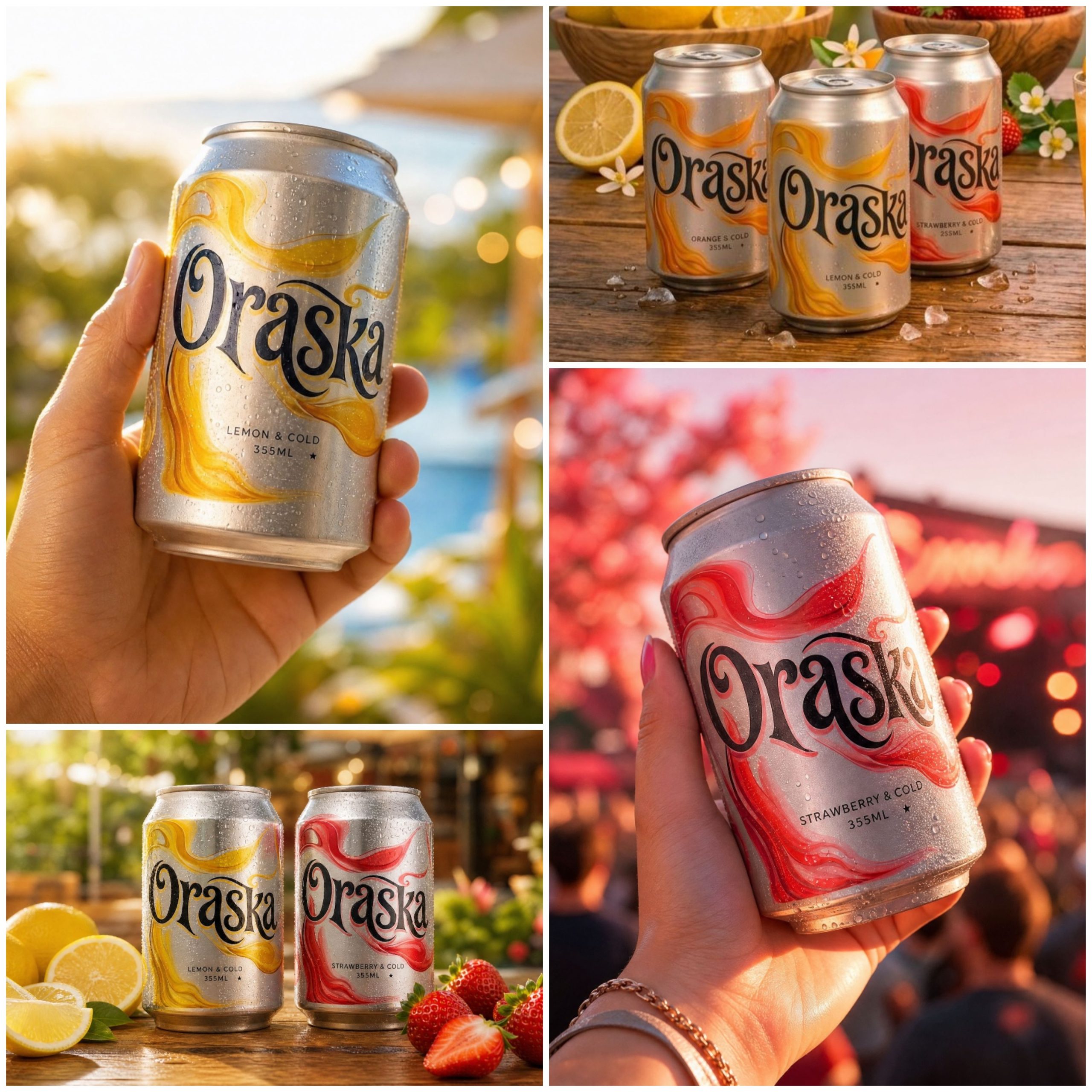 Oraska – A Refreshing Identity Inspired by Fruit and Lifestyle ...