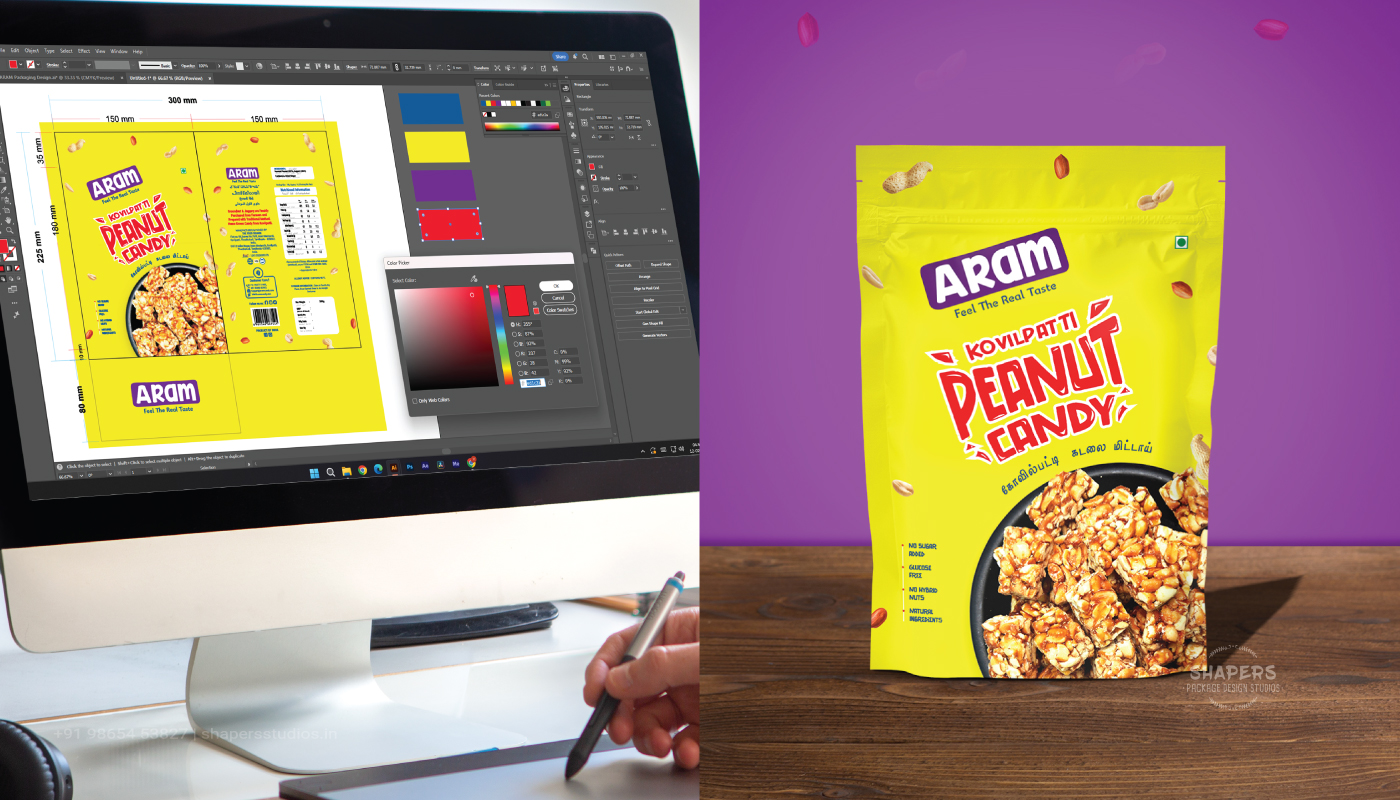 Aram – Chikki Packaging Design – Packaging Of The World