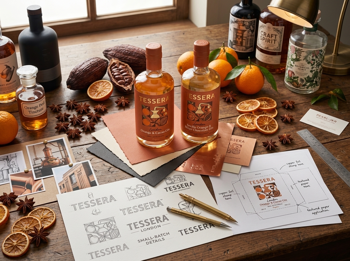 Tessera Gin – Packaging Of The World