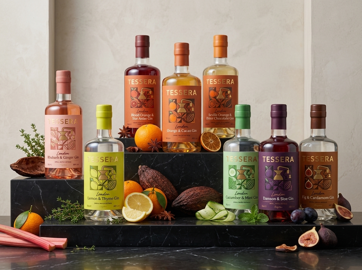 Tessera Gin – Packaging Of The World