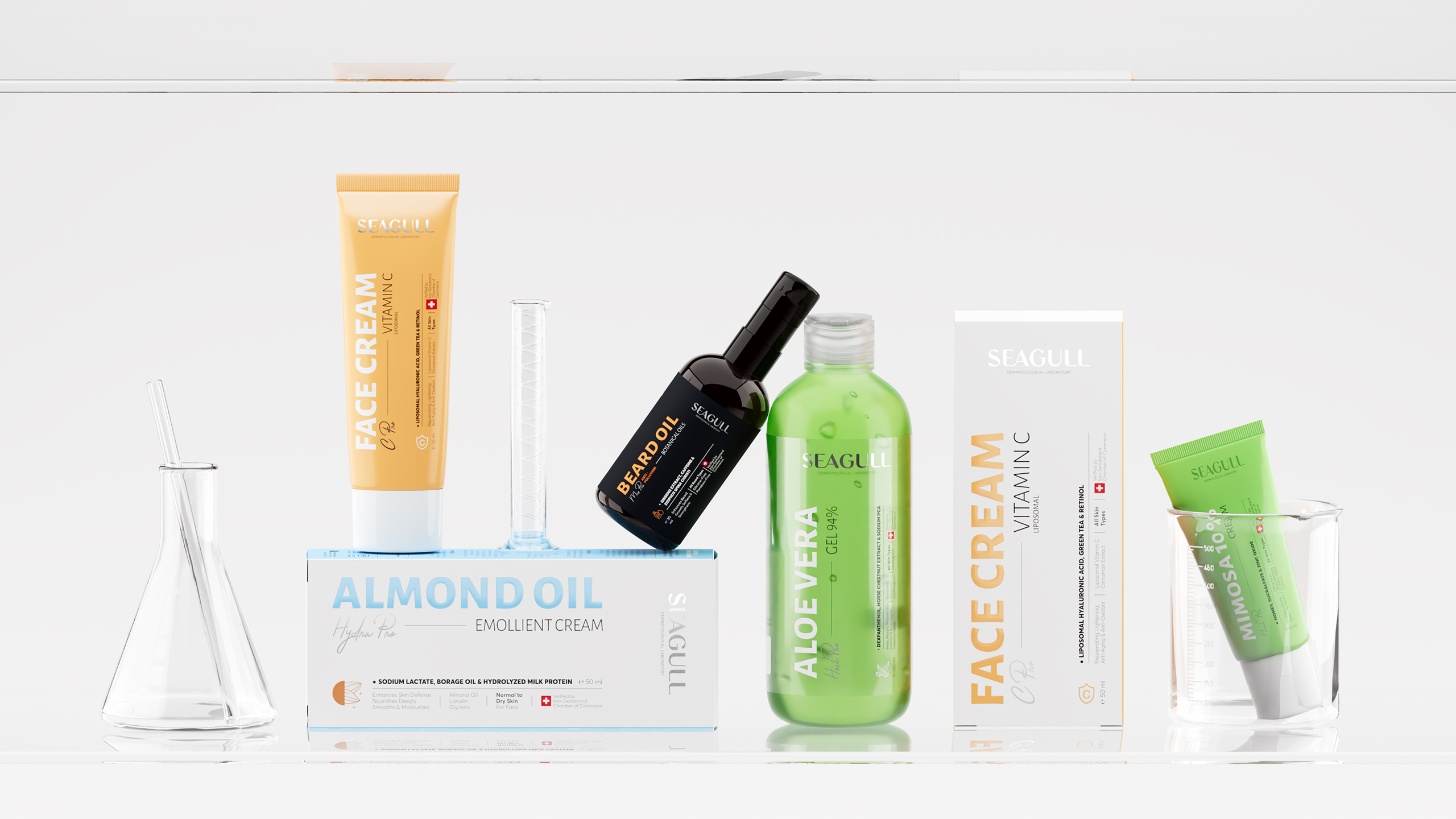 Seagull Skincare Packaging Design & Visual Identity – Packaging Of The ...